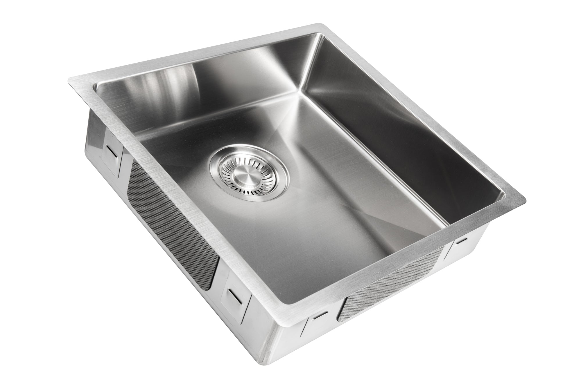 Buy Shallow sink stainless steel Mizzo Vasco 40-40 - without overflow?
